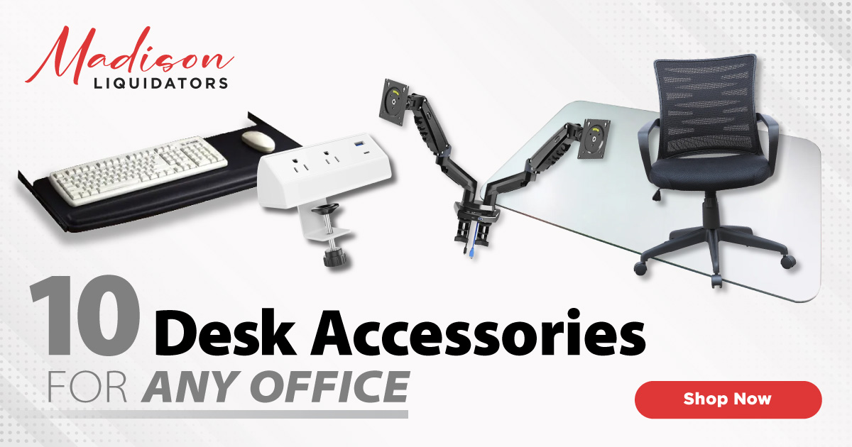 10 Desk Accessories for Any Office : Madison Liquidators
