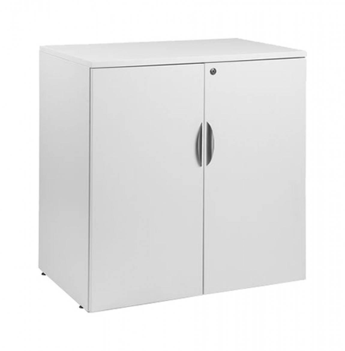 White Office Storage Cabinet | PL Laminate by Performance Furnishings