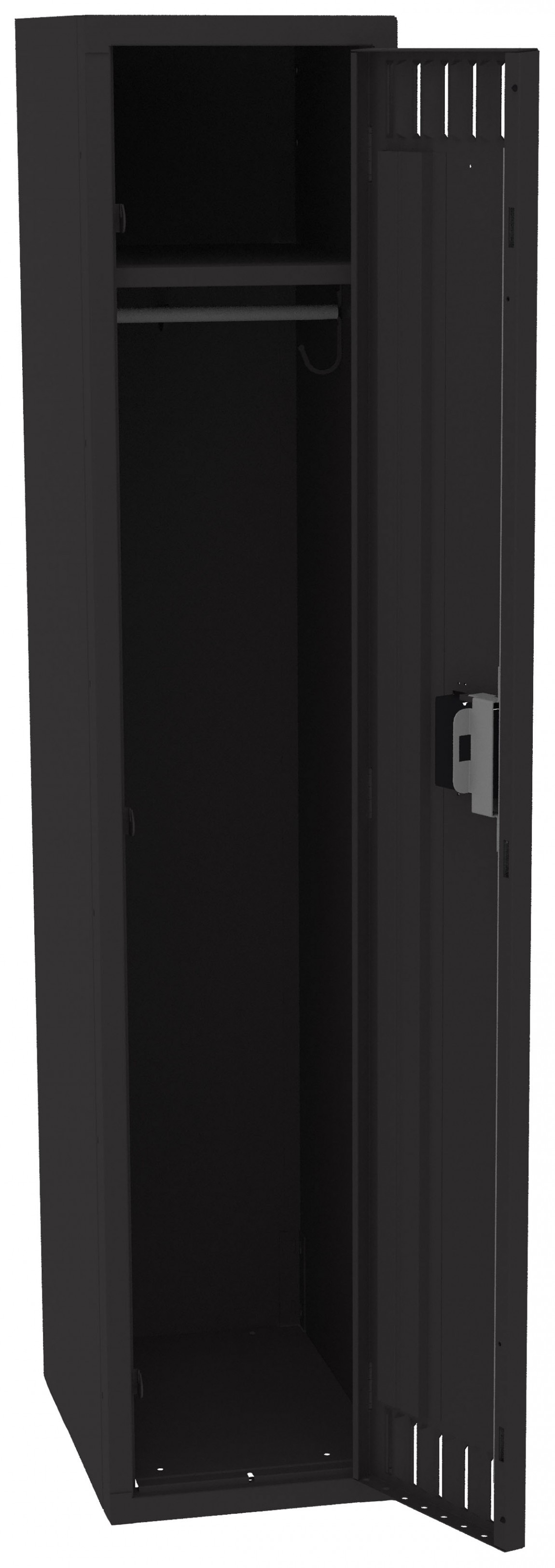 Black Single Locker | Standard by Tennsco