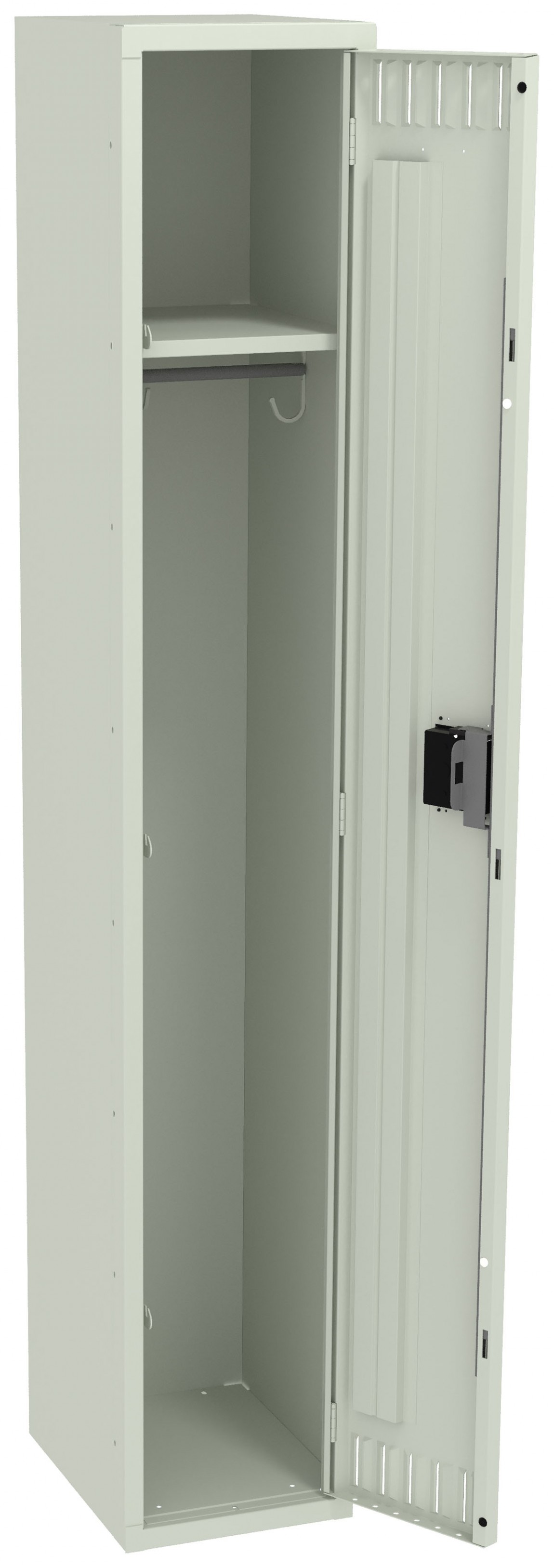 Light Grey Single Tall Locker | Standard by Tennsco