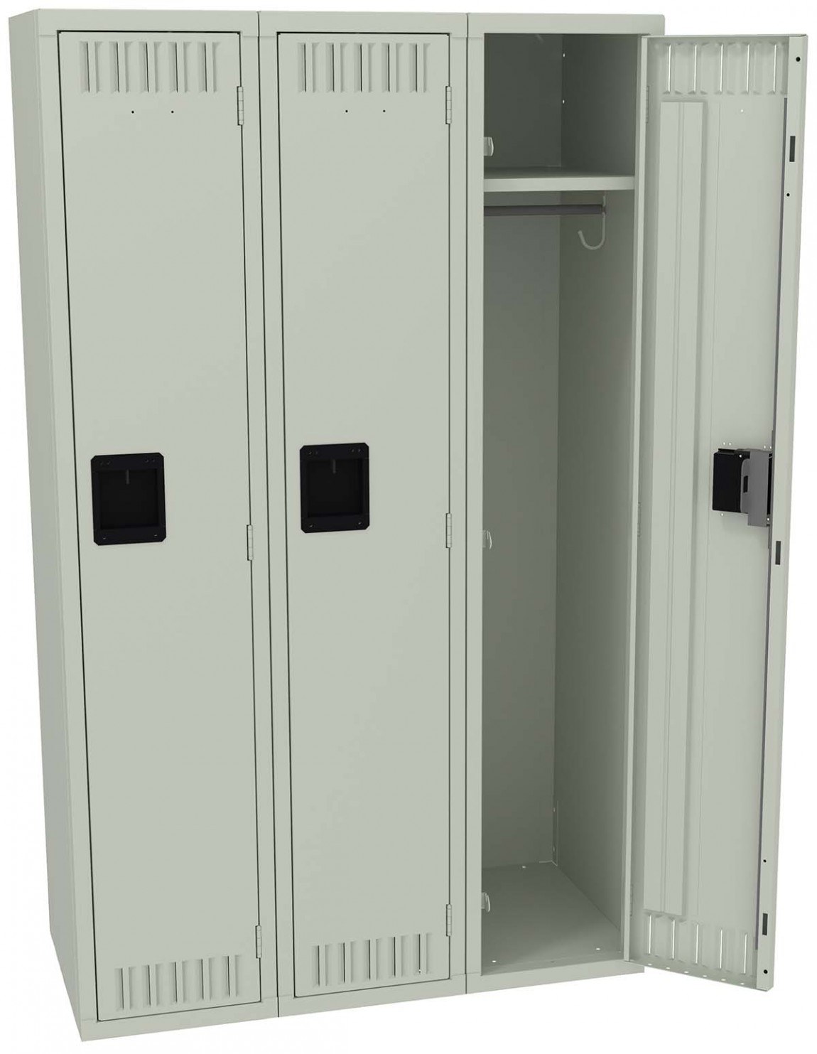 Light Grey Triple Lockers | Standard by Tennsco