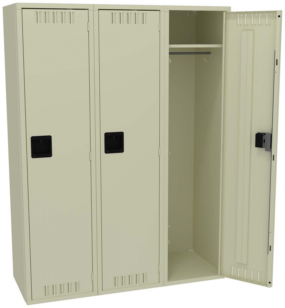 Putty Wide Triple Lockers | Standard by Tennsco