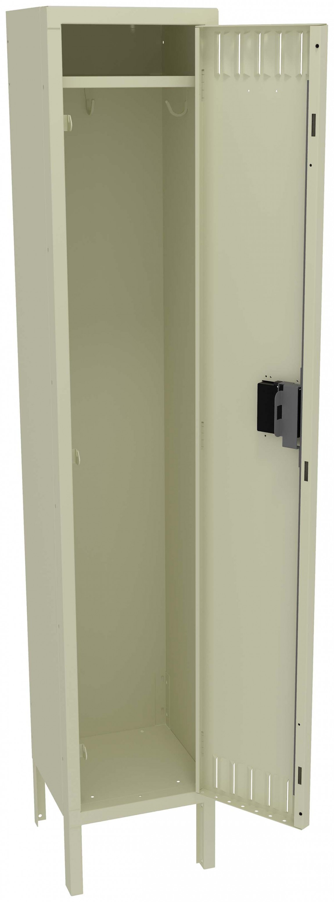 Putty Single Locker with Legs | Standard by Tennsco