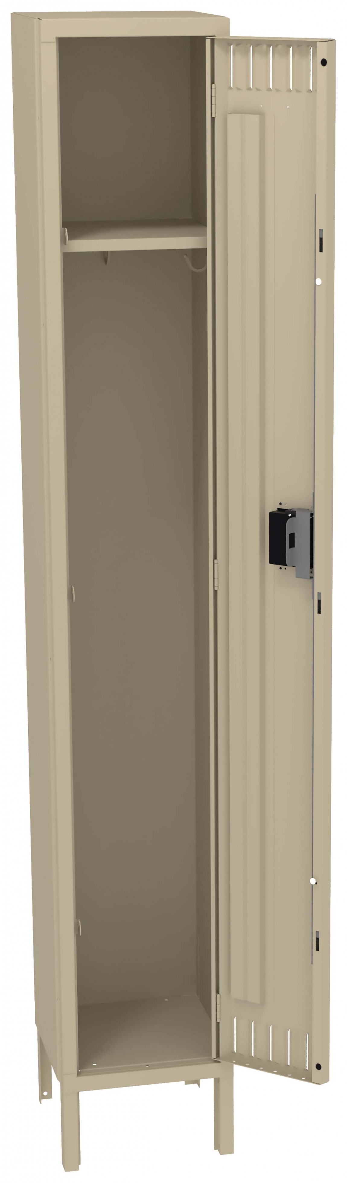 Sand Tall Single Locker with Legs | Standard by Tennsco