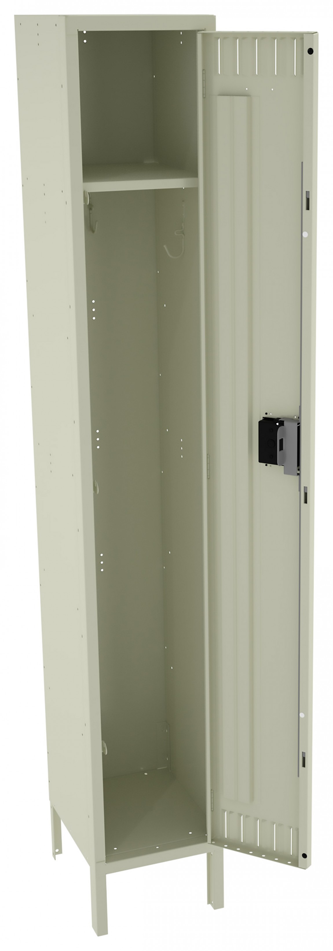 Putty Tall Single Locker with Legs | Standard by Tennsco