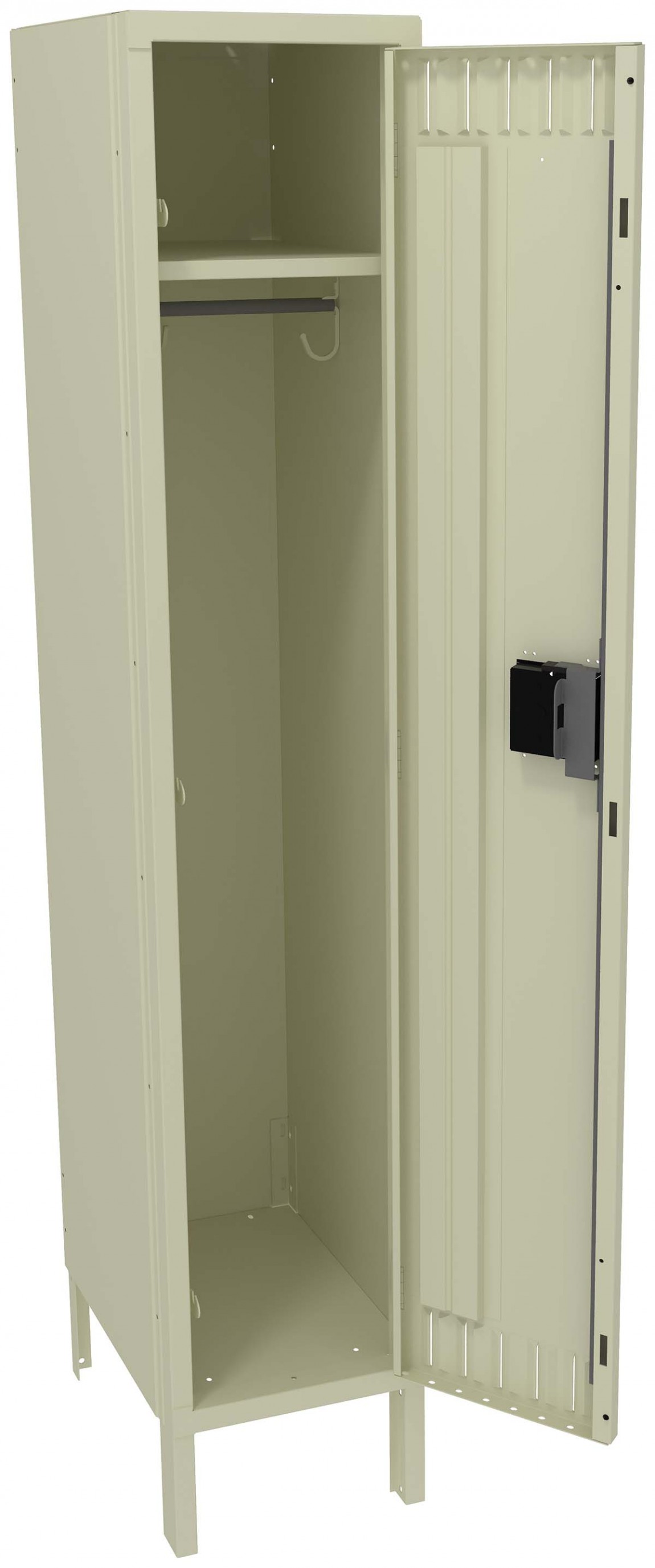 Putty Wide Single Locker with Legs | Standard by Tennsco