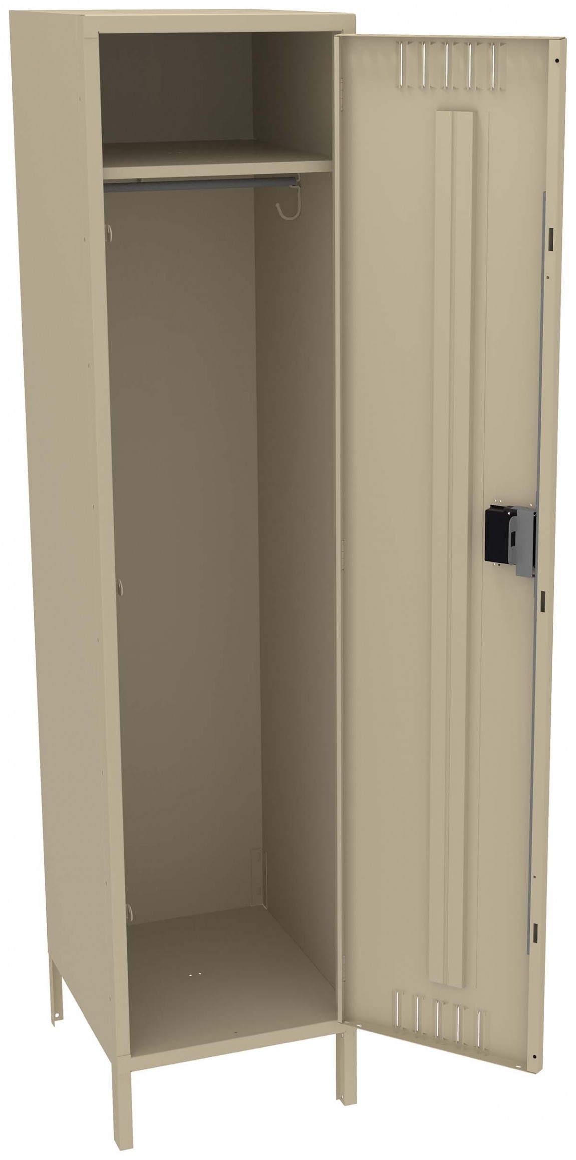 Sand Oversized Single Locker with Legs | Standard by Tennsco