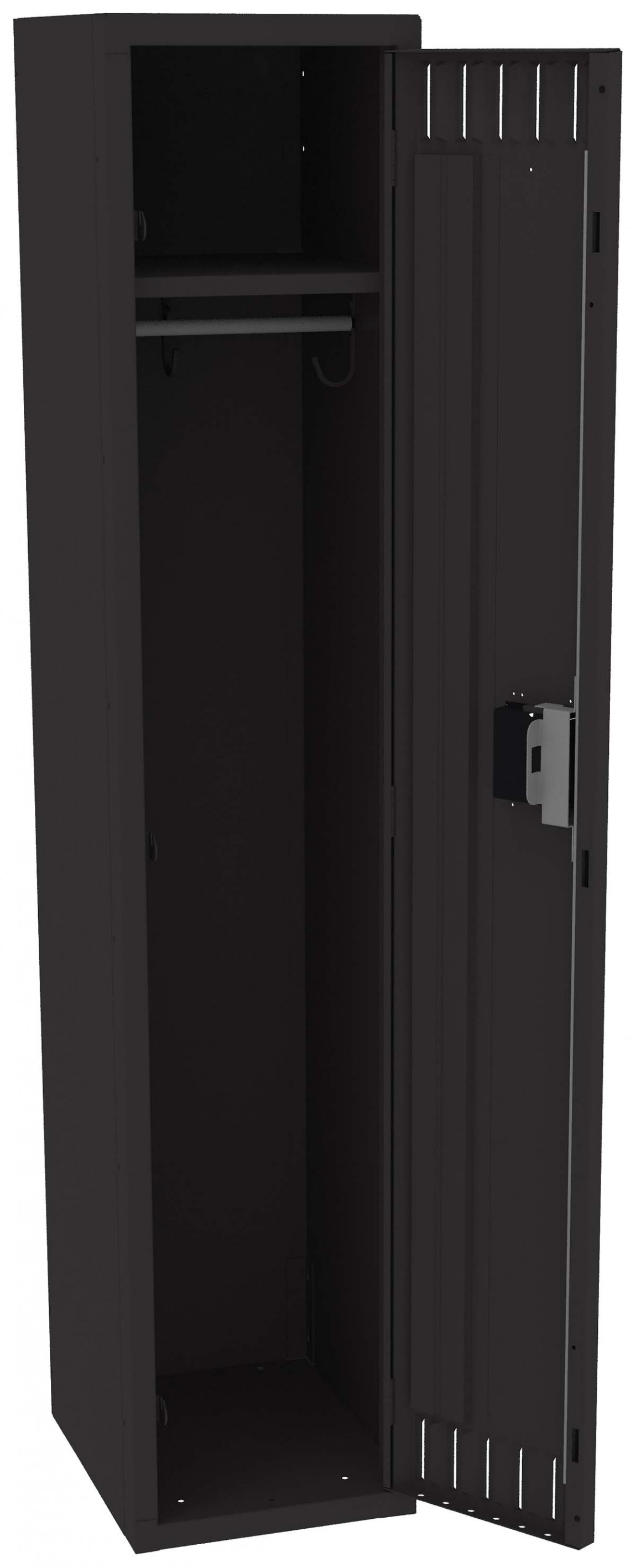 Black Single Locker | Standard by Tennsco