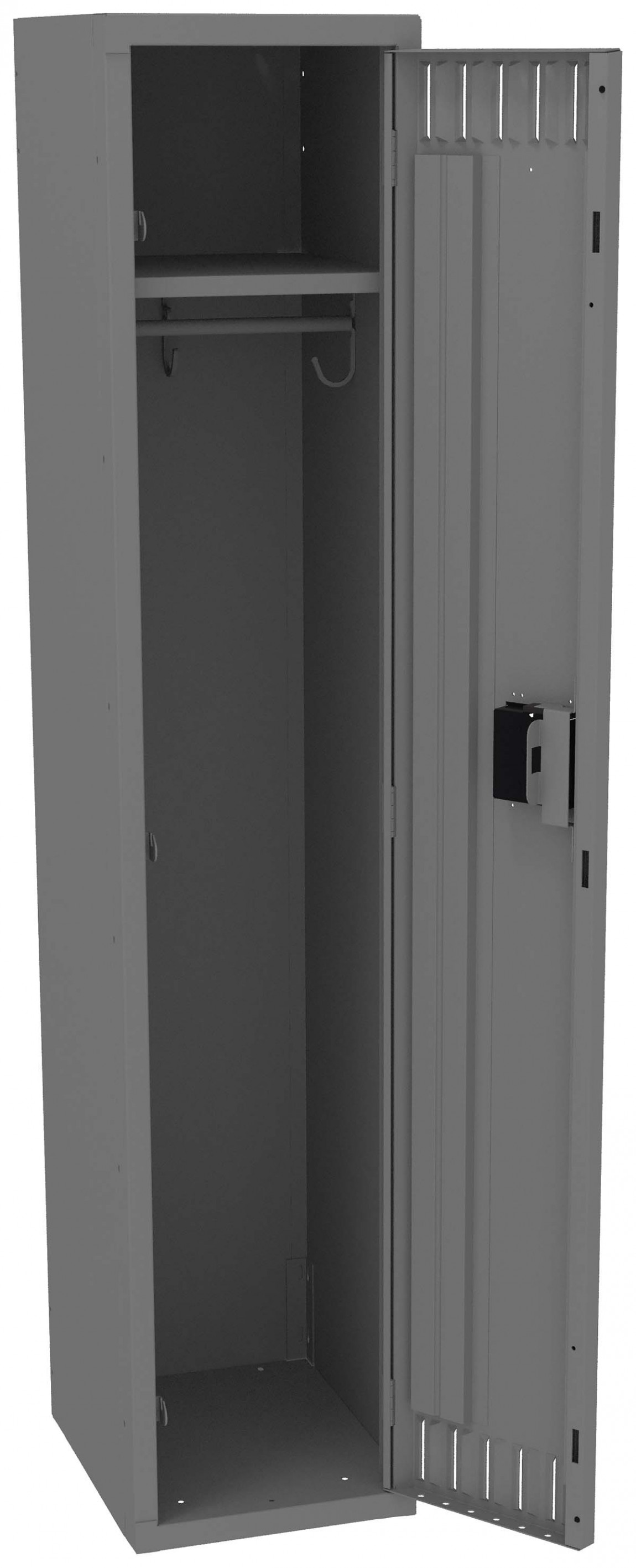 Medium Grey Single Locker | Standard by Tennsco