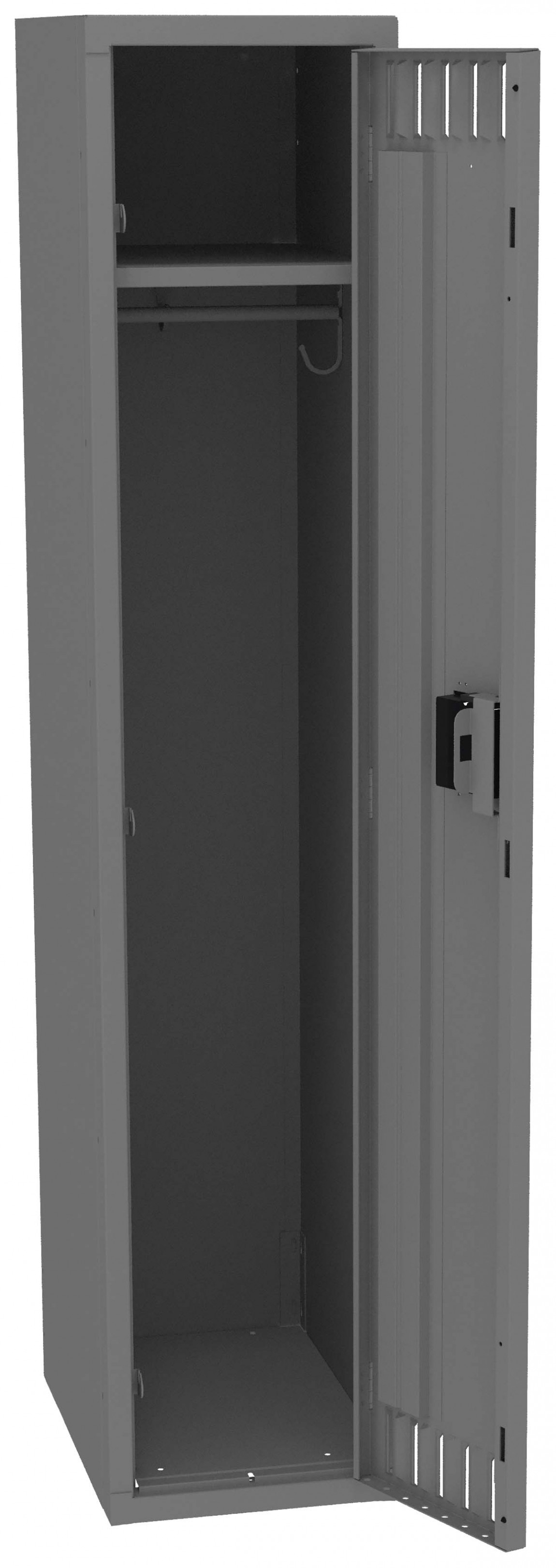 Medium Grey Single Locker | Standard by Tennsco