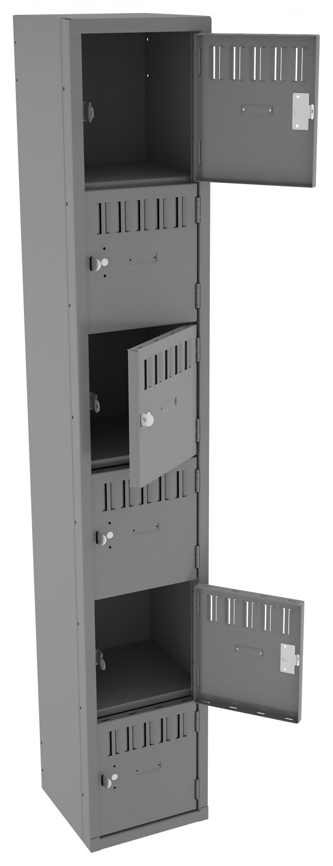 Medium Grey Six Box Lockers | Standard by Tennsco