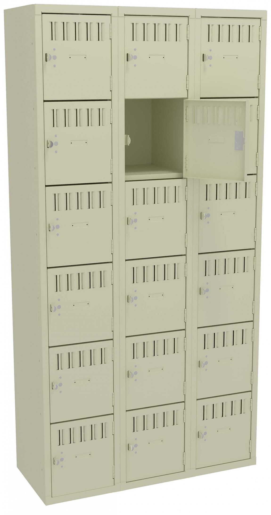 Putty Eighteen Box Lockers | Standard by Tennsco