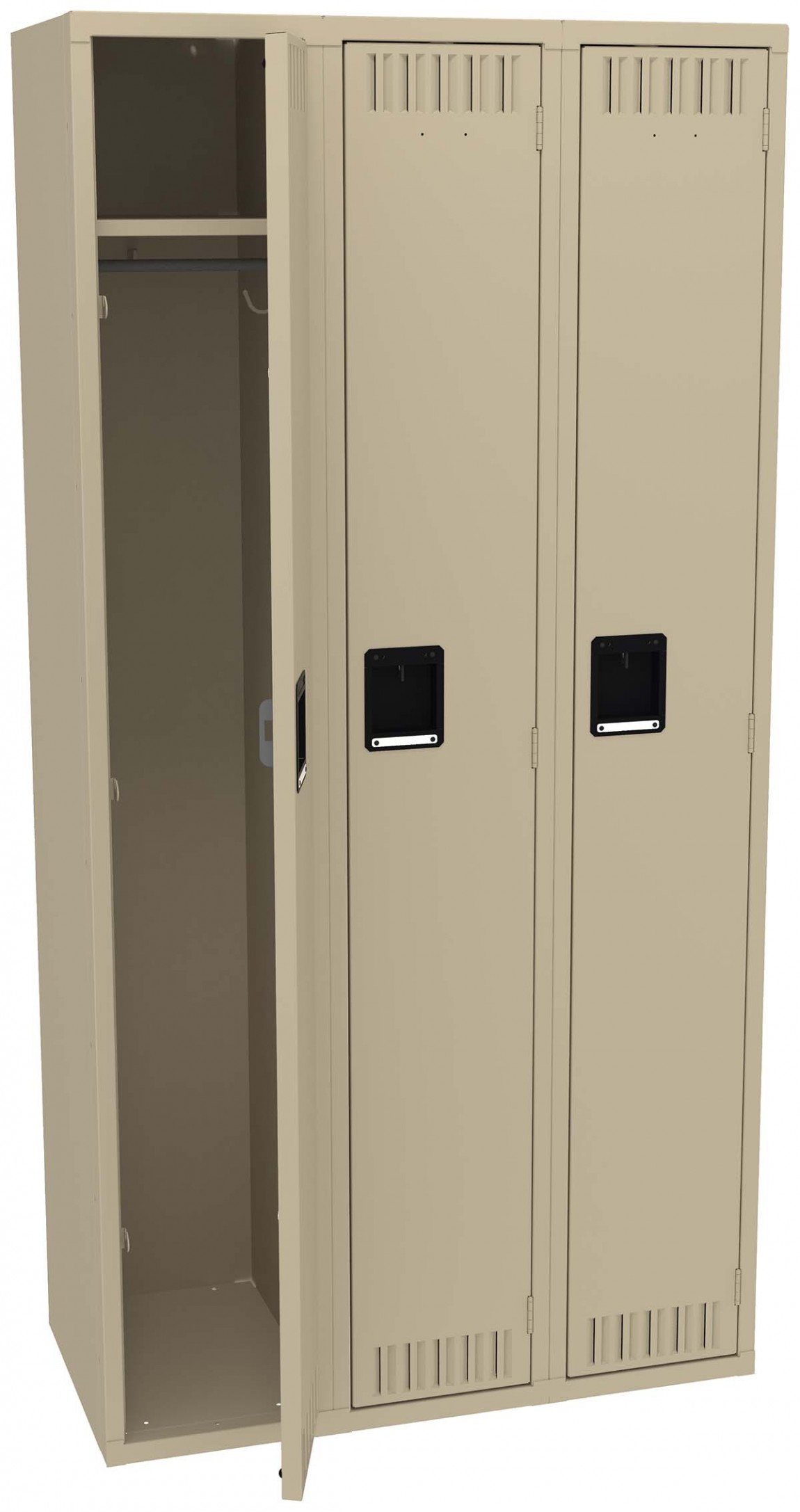 Sand Tall Triple Lockers | Standard by Tennsco