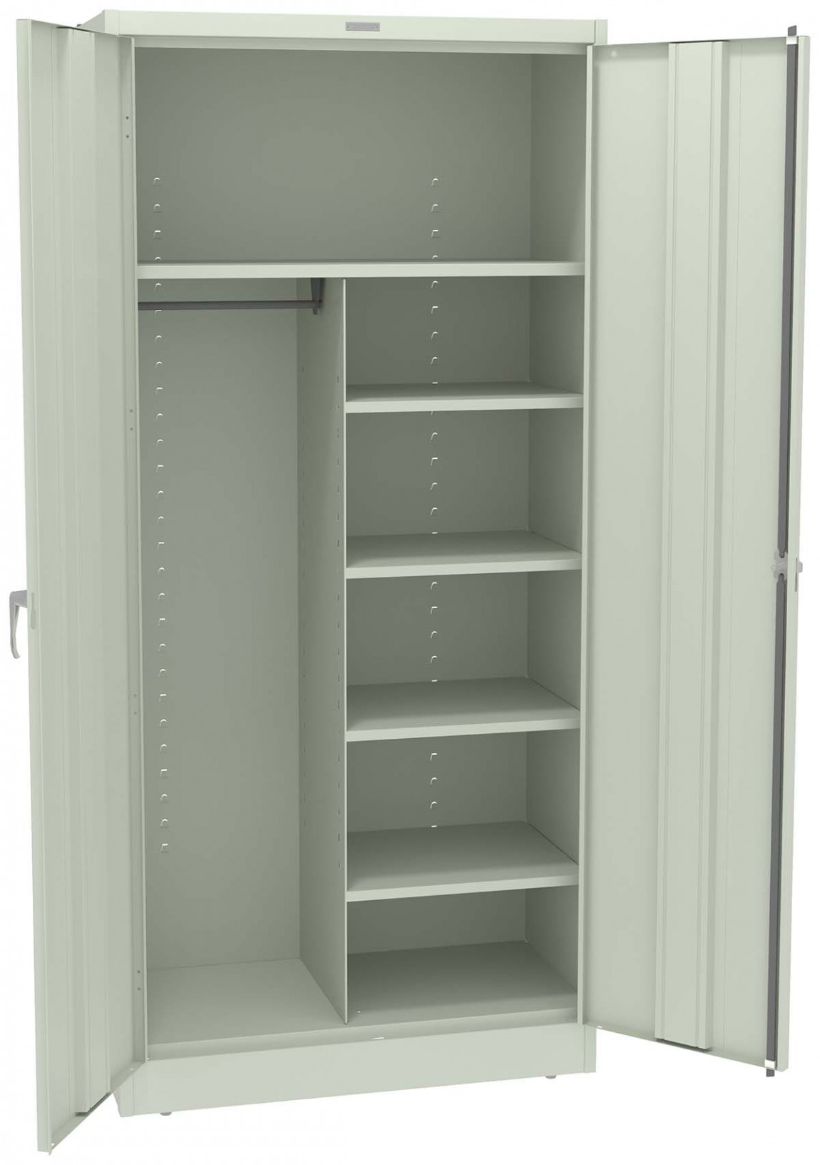 Light Grey Combination Storage Cabinet | Deluxe by Tennsco