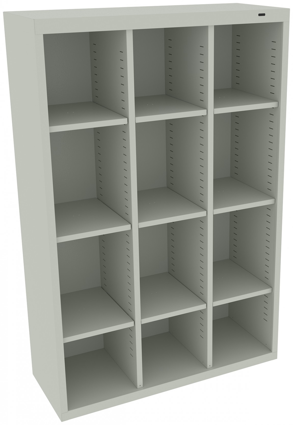 Light Grey Twelve Cubby Storage Unit | Specialty by Tennsco
