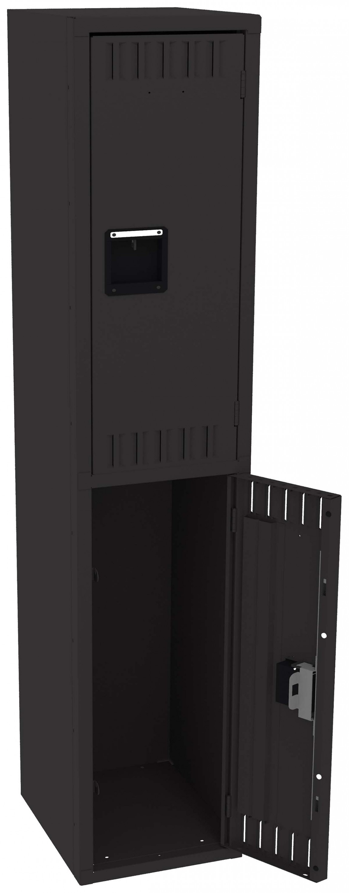 Black Double-Tier Locker | Standard by Tennsco
