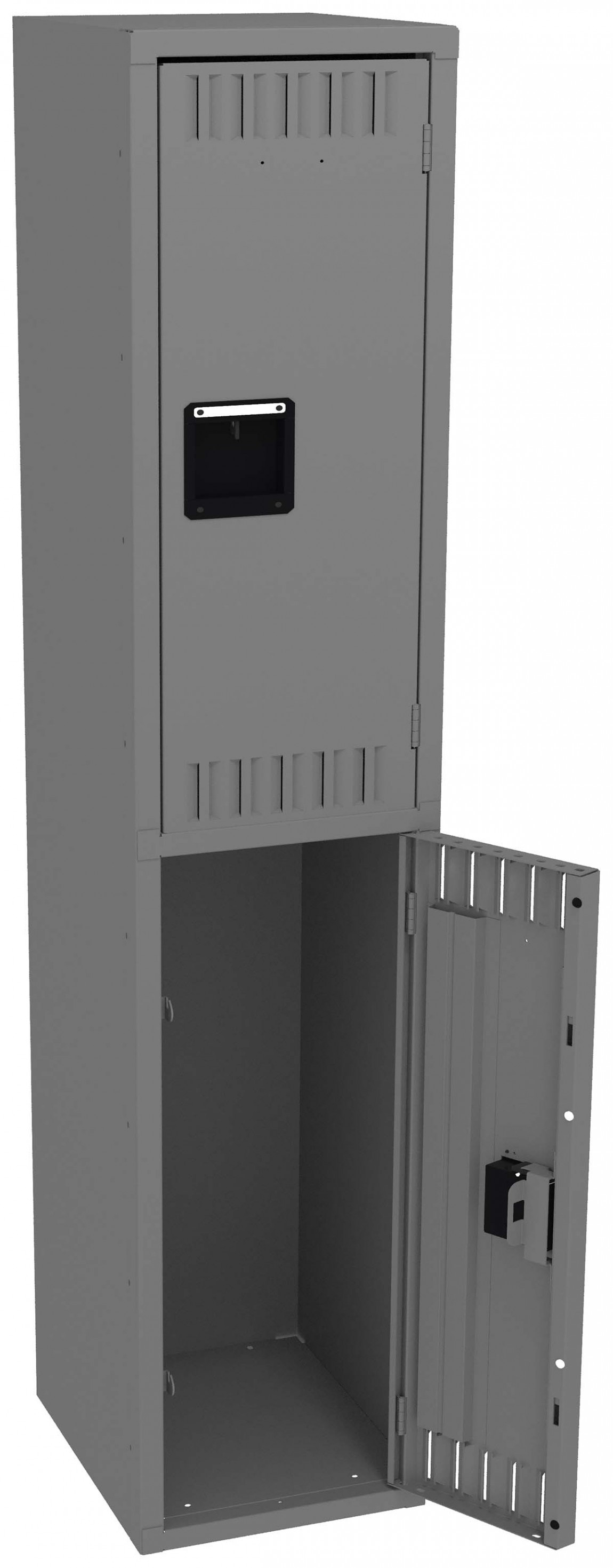 Medium Grey Double-Tier Locker | Standard by Tennsco