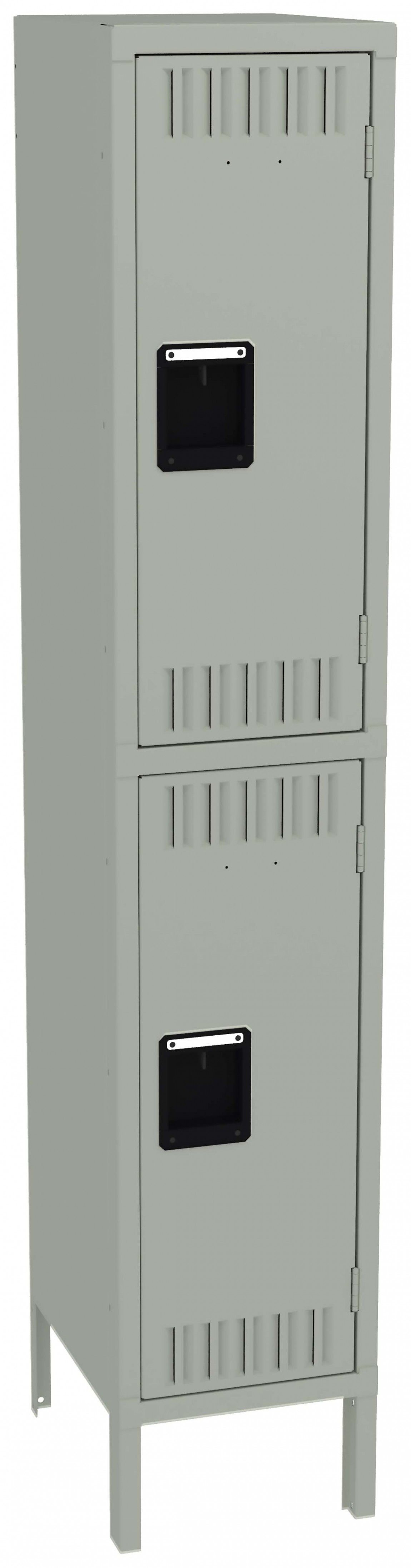 Light Grey Double-Tier Locker with Legs | Standard by Tennsco