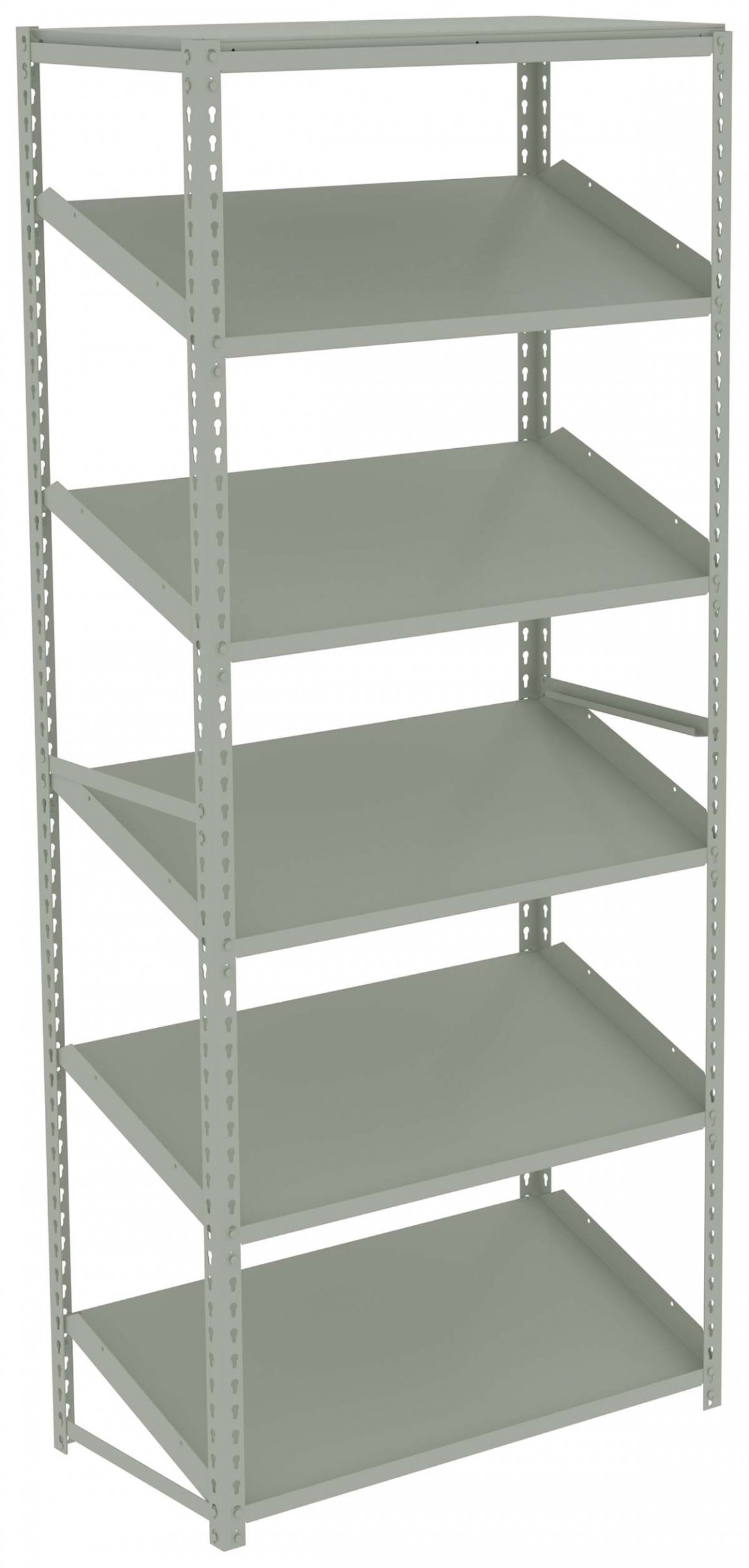 Sloped Metal Shelving | Z Line by Tennsco