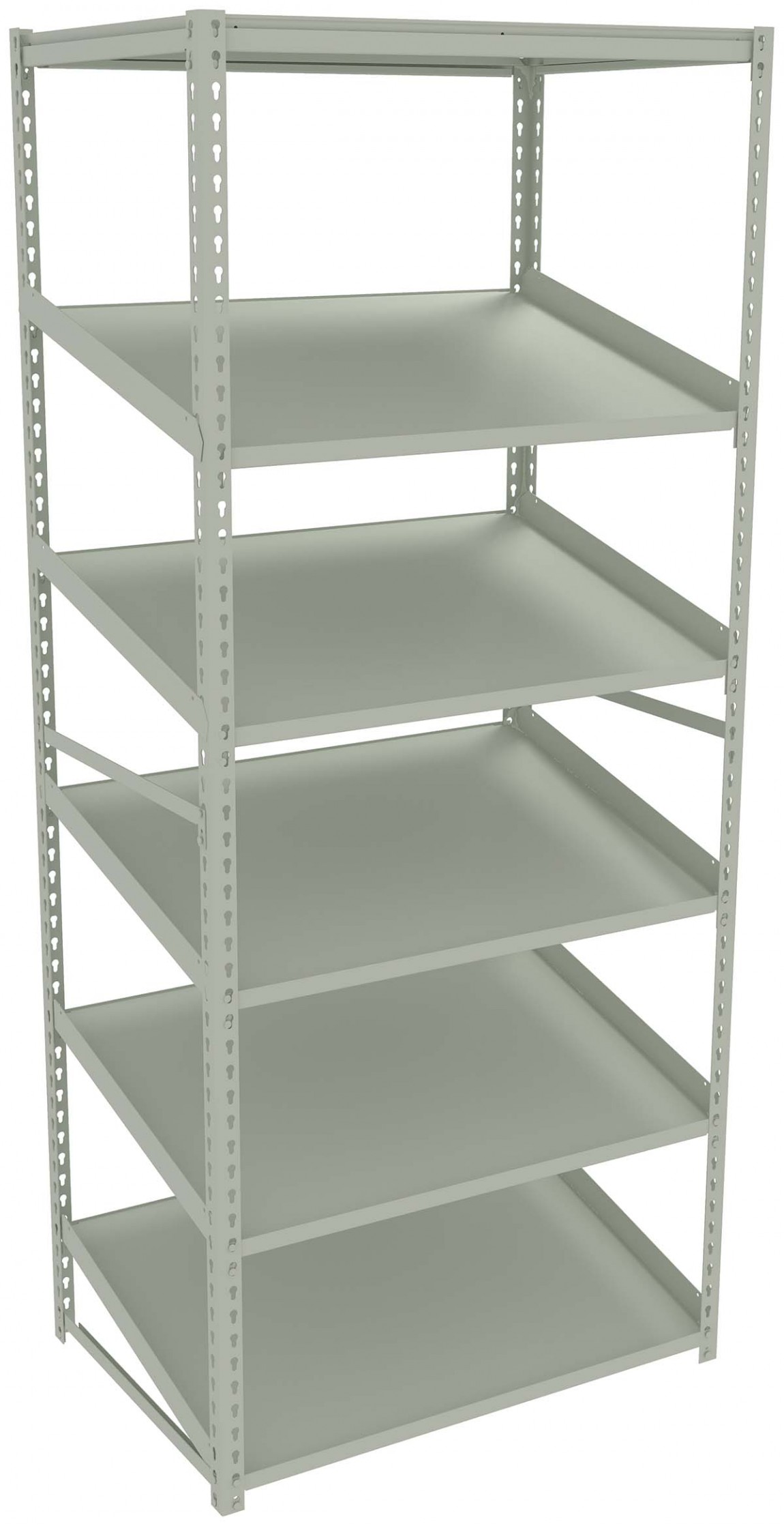 Sloped Metal Shelving | Z Line by Tennsco
