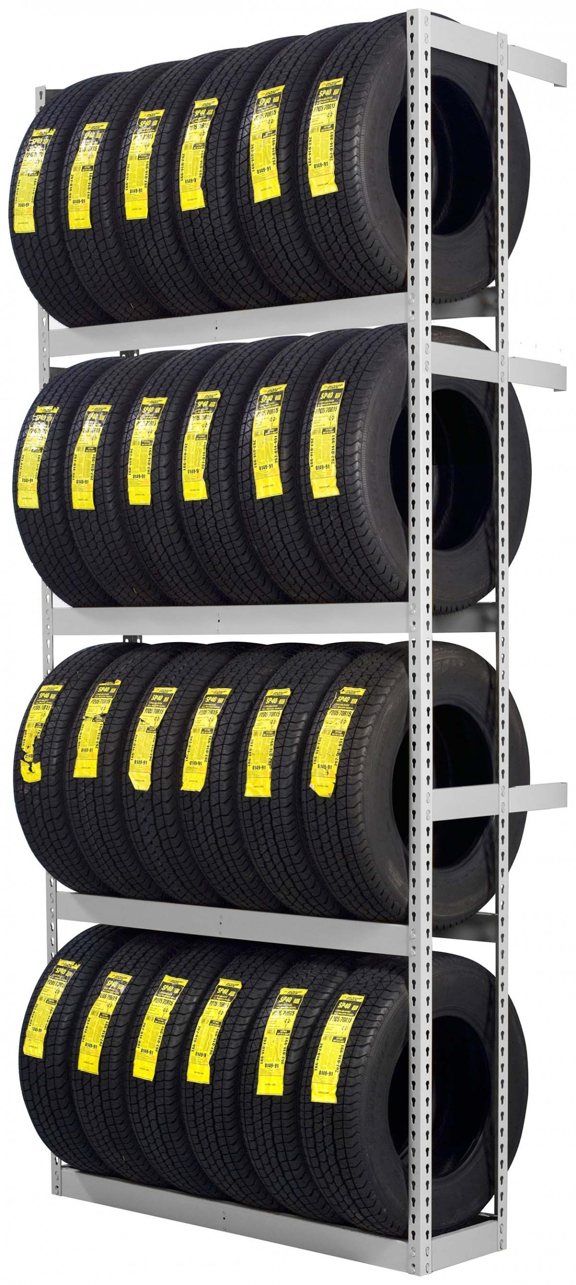 Single-Sided Tire Rack | Z Line by Tennsco