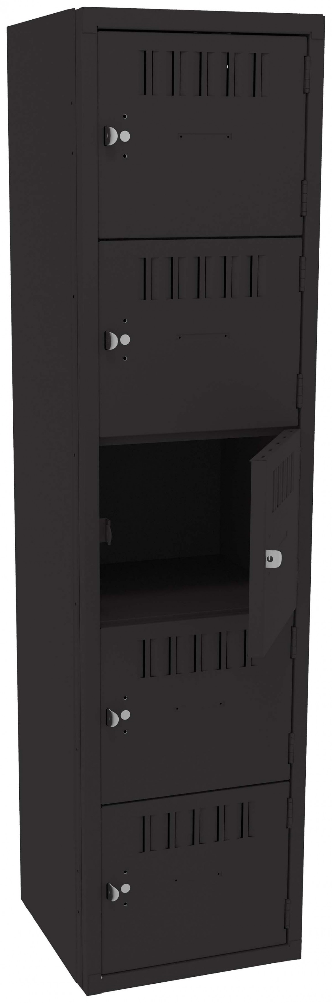 Black Five Box Lockers | Standard by Tennsco