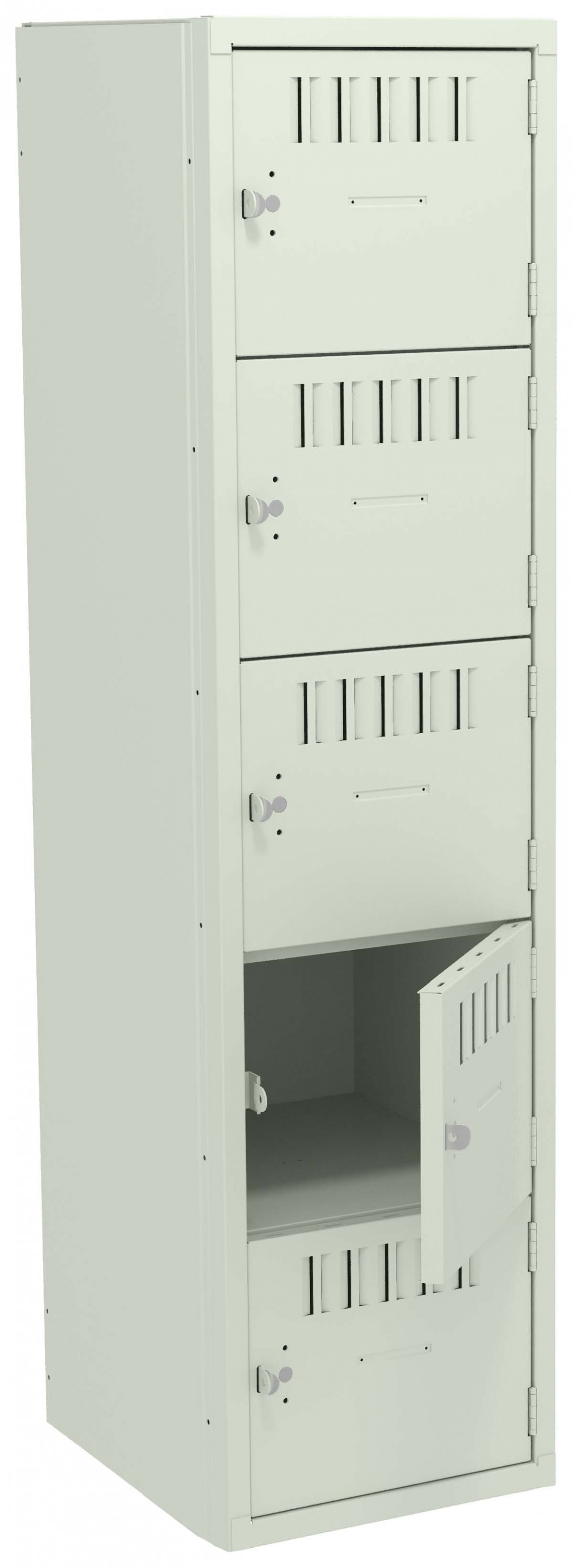 Light Grey Five Box Lockers | Standard by Tennsco