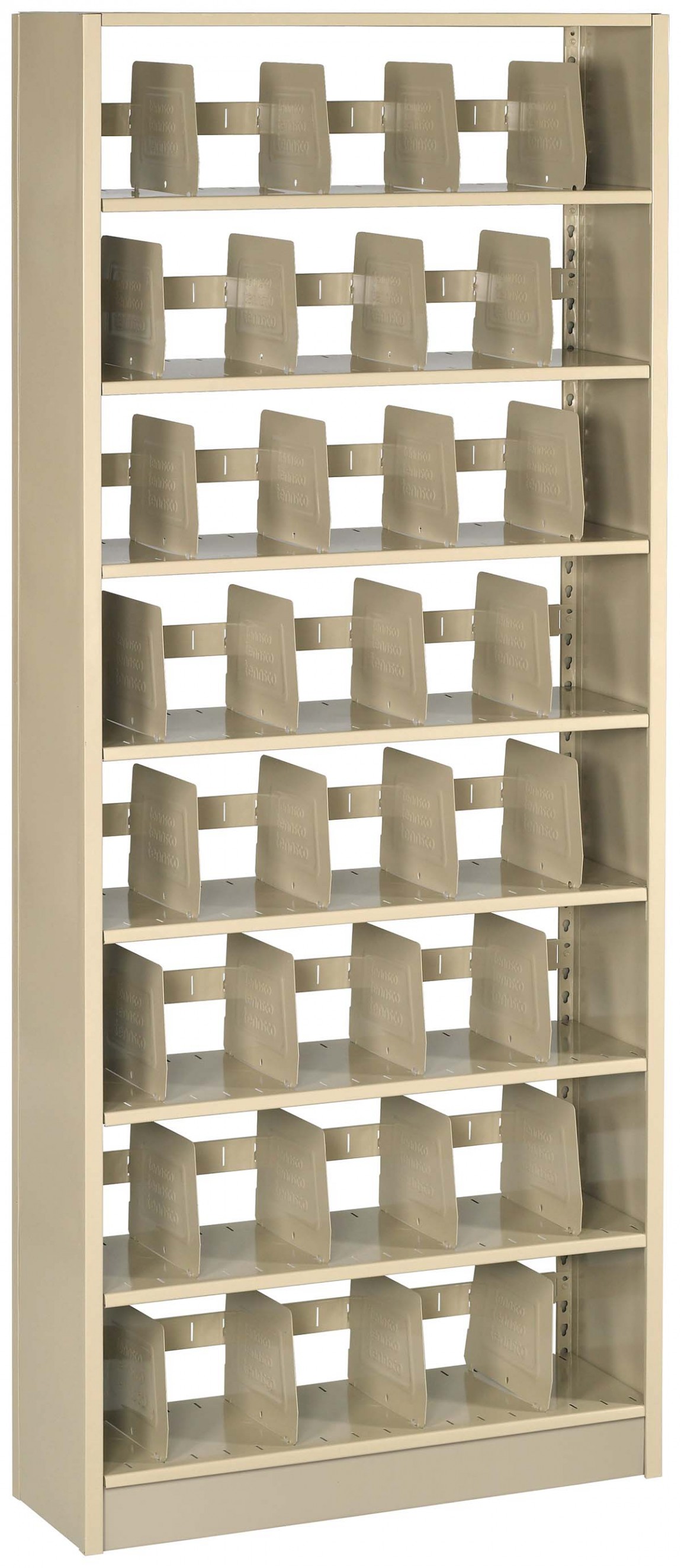 8-Tier Tall File Shelving | L&T by Tennsco