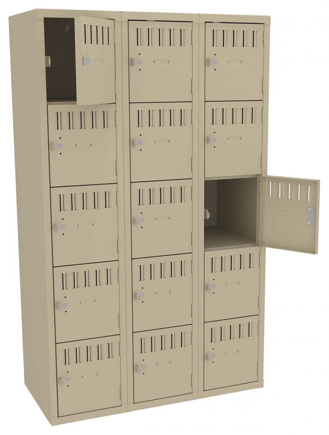 Sand Fifteen Box Lockers | Standard by Tennsco