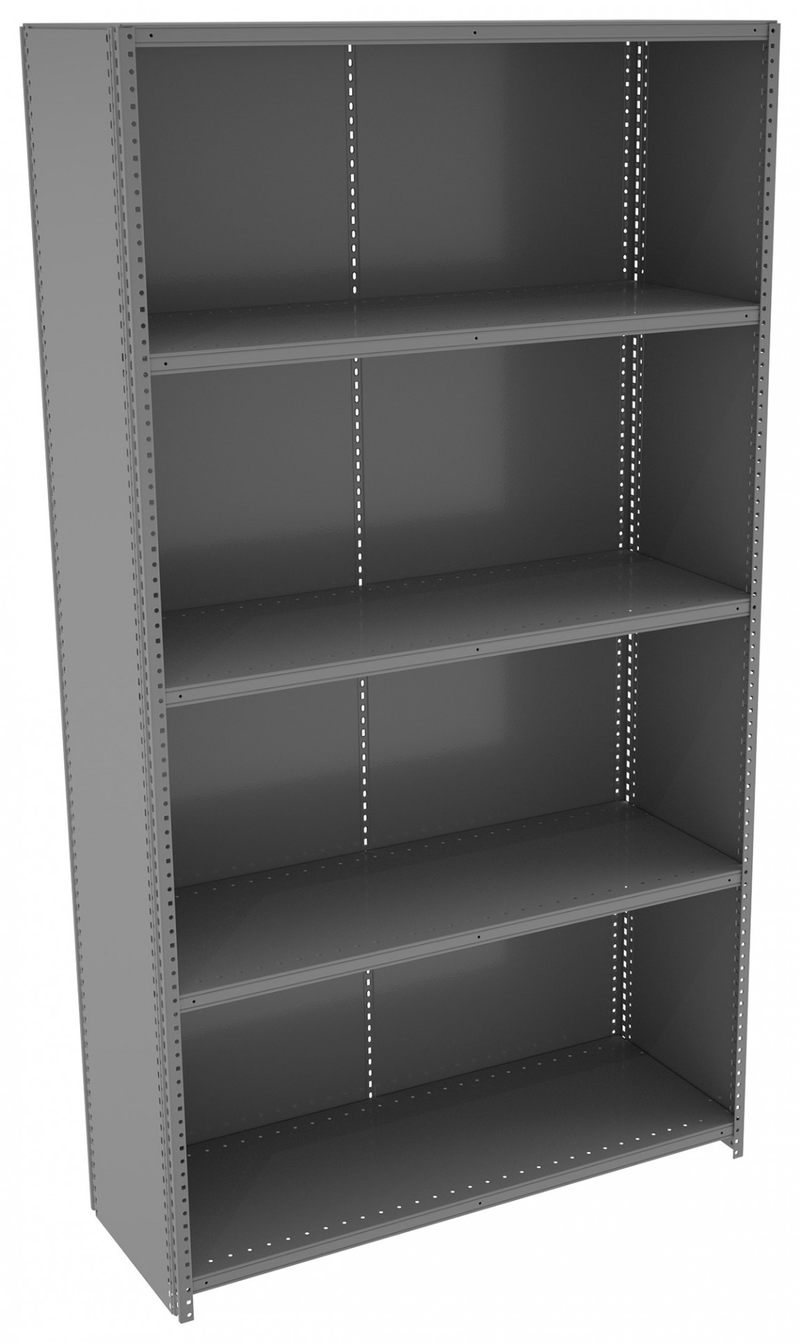 Enclosed Steel Shelving - 22 Gauge | Q Line by Tennsco