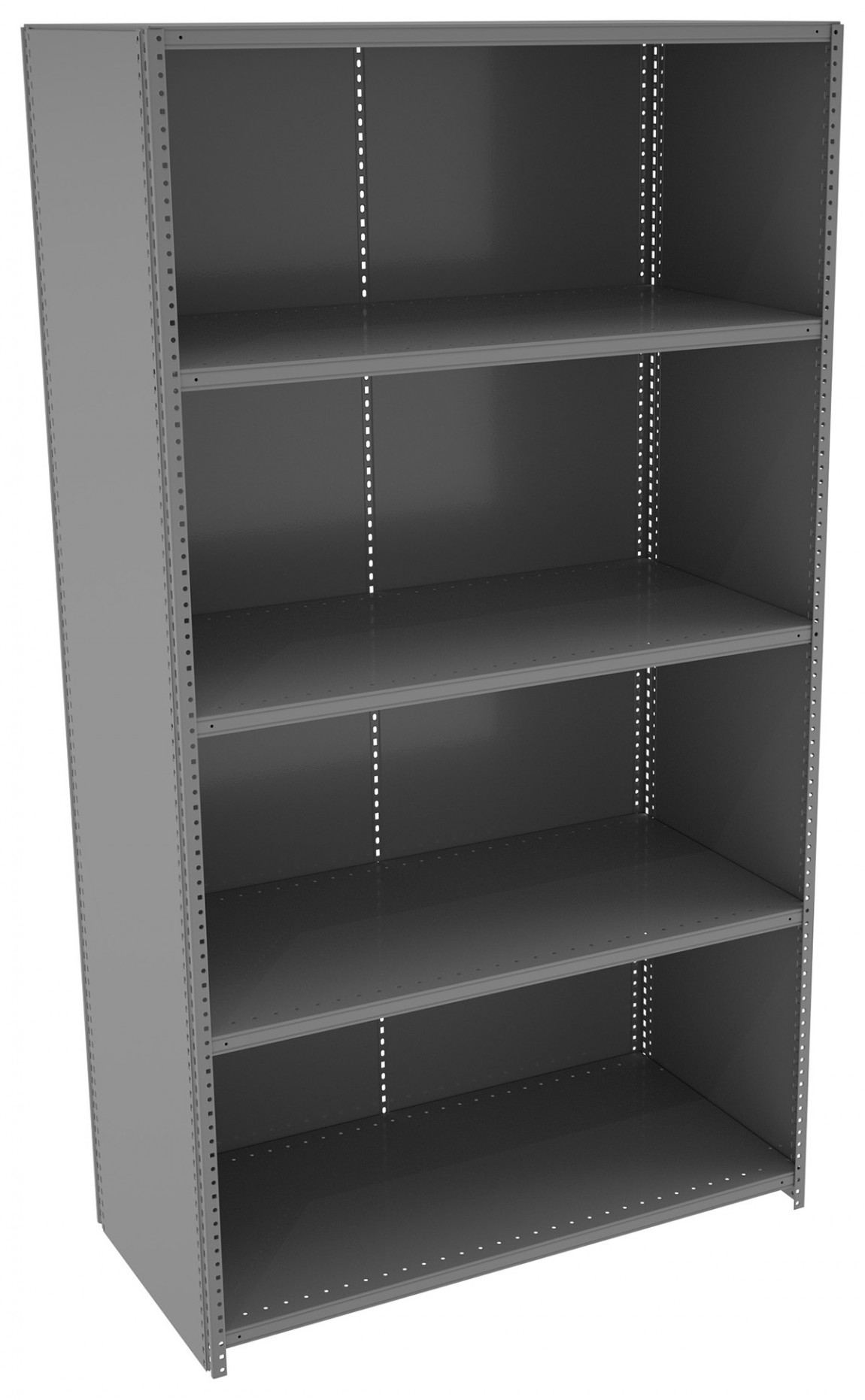 Enclosed Steel Shelving - 22 Gauge | Q Line by Tennsco