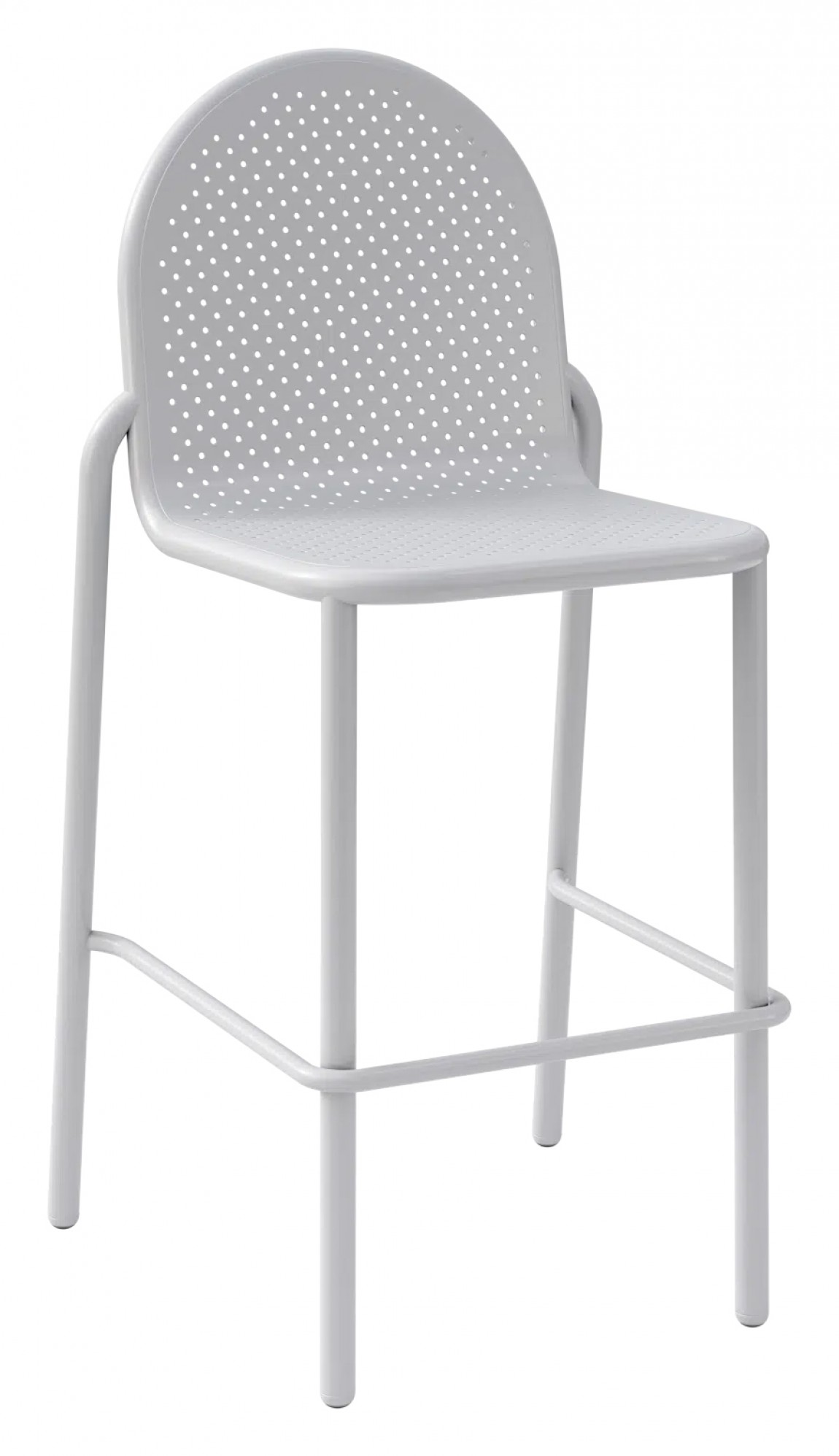 White Outdoor Bar Stool | Juna by KFI Studios