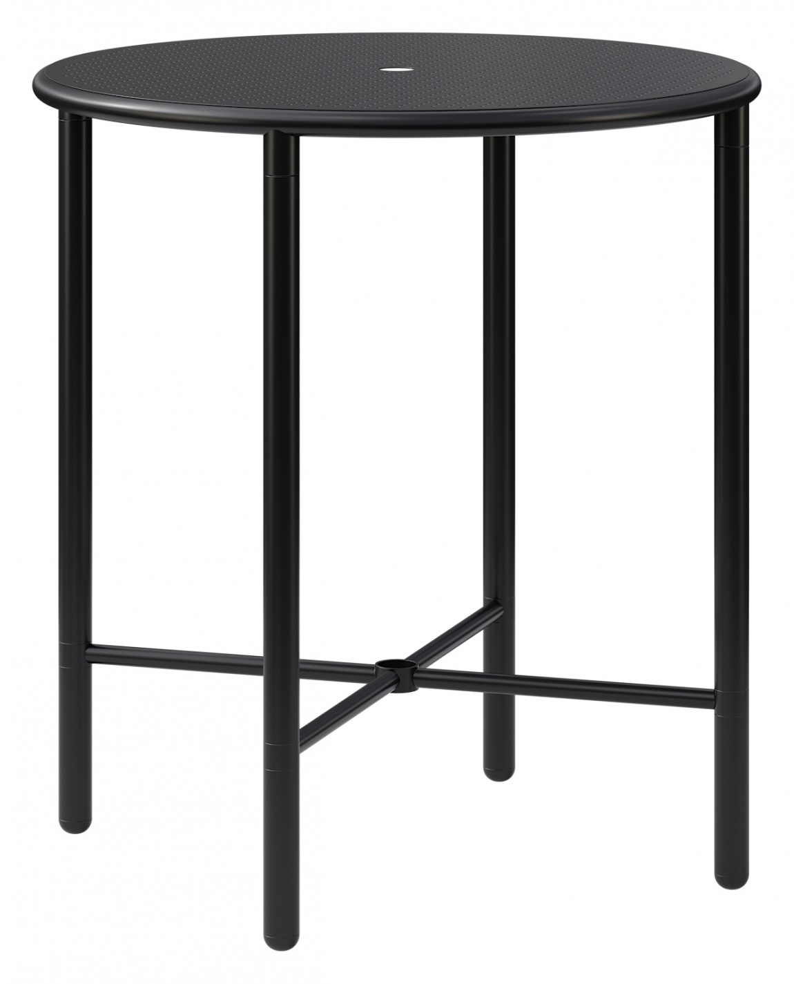 Black Outdoor Bar Height Table | Juna by KFI Studios