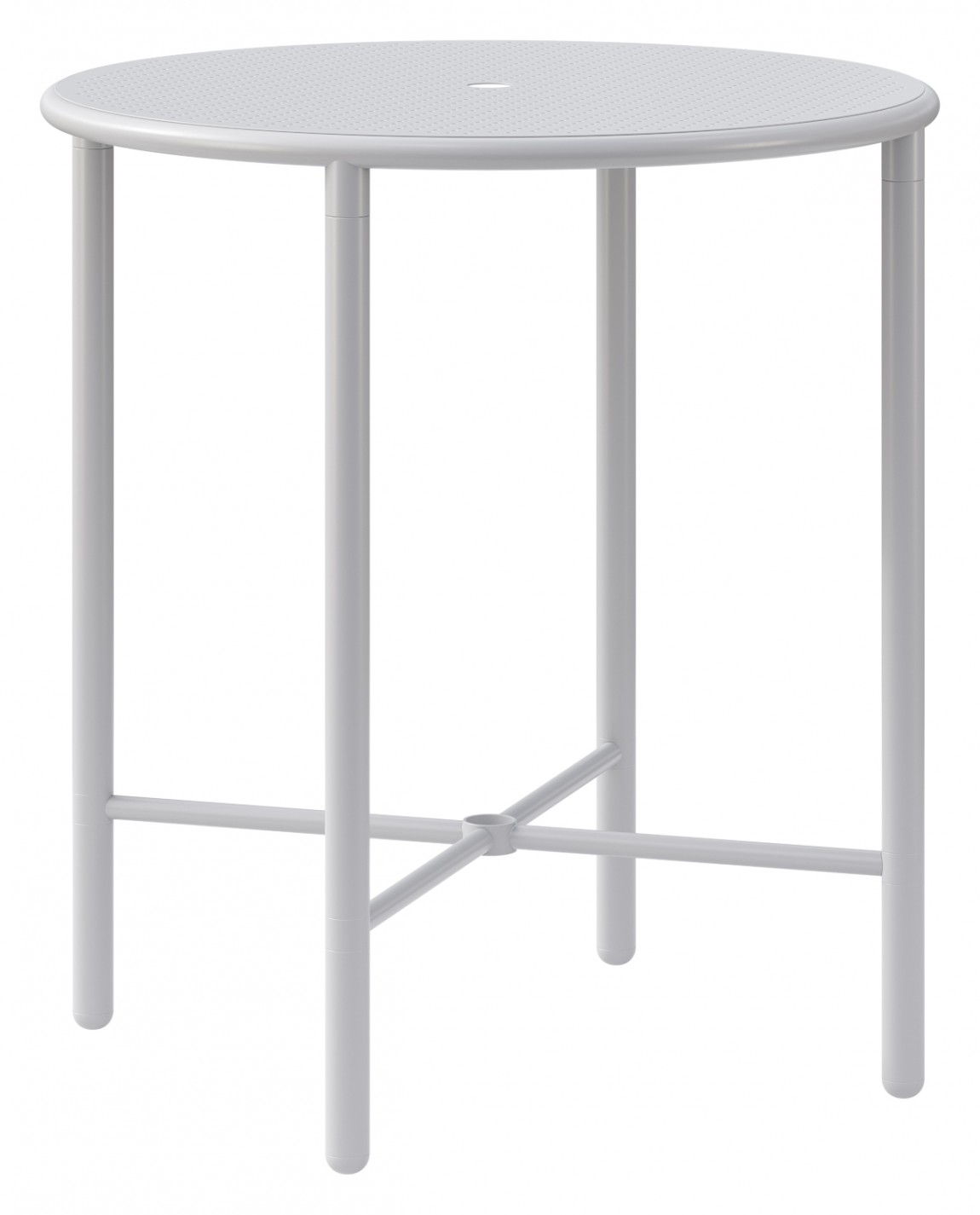 White Outdoor Bar Height Table | Juna by KFI Studios