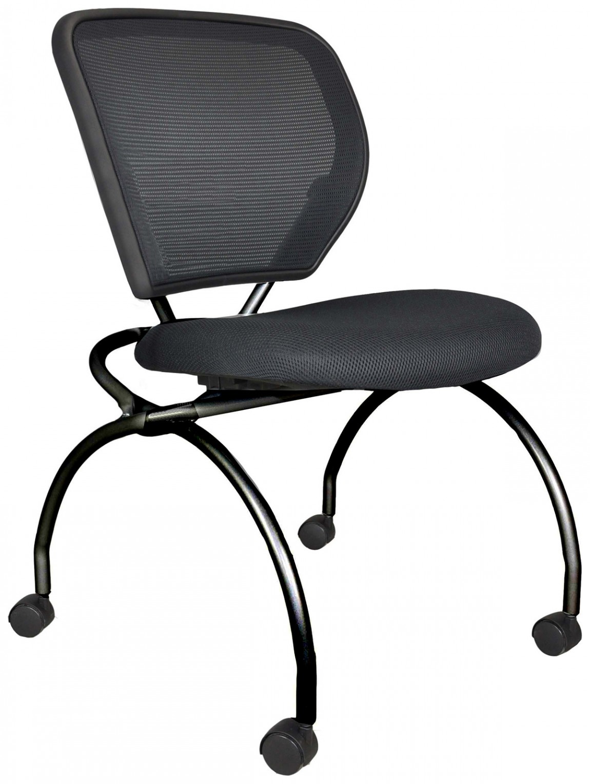 Black Folding Nesting Chair | Caboodle by Buzz Seating