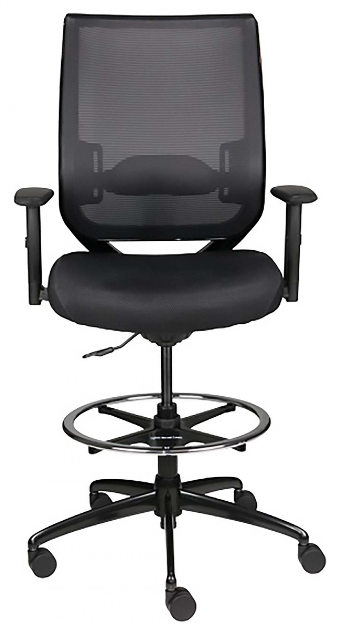 Black Classic Mesh Back Tall Stool | Nifty by Buzz Seating