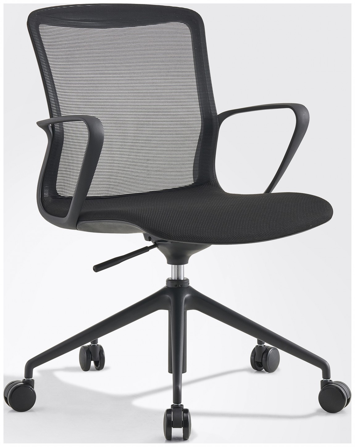 Black Modern Office Chair | KEEN by Buzz Seating