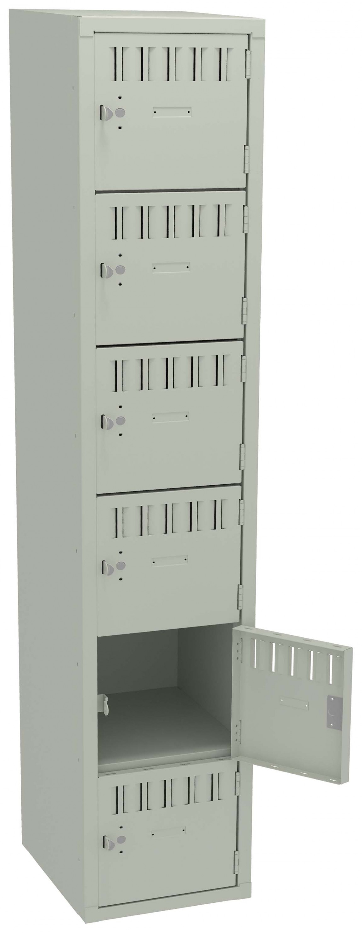 Light Grey Six Box Lockers | Standard by Tennsco