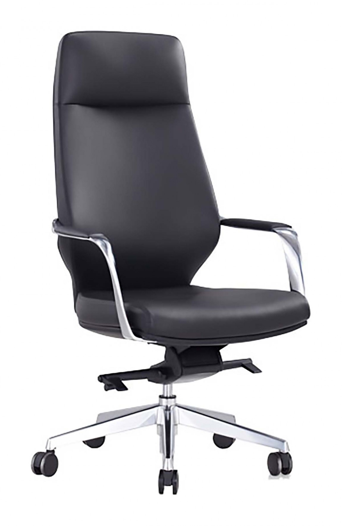 Black Leather Highback Office Chair | LOD by Buzz Seating