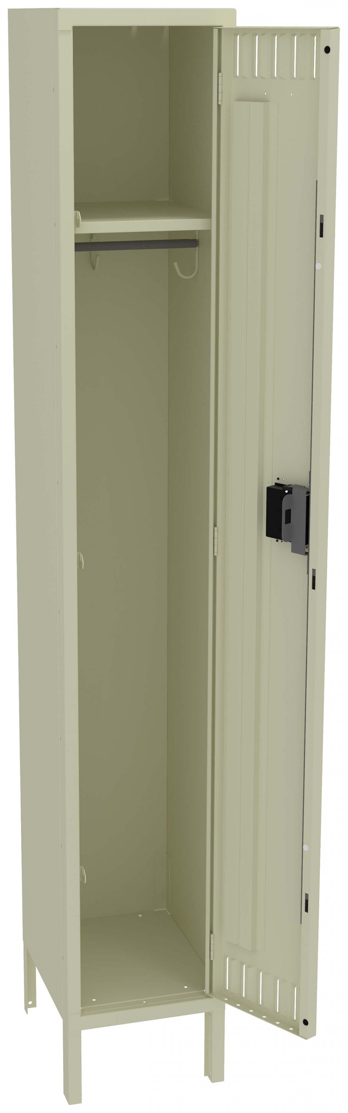 Putty Tall Single Locker with Legs | Standard by Tennsco