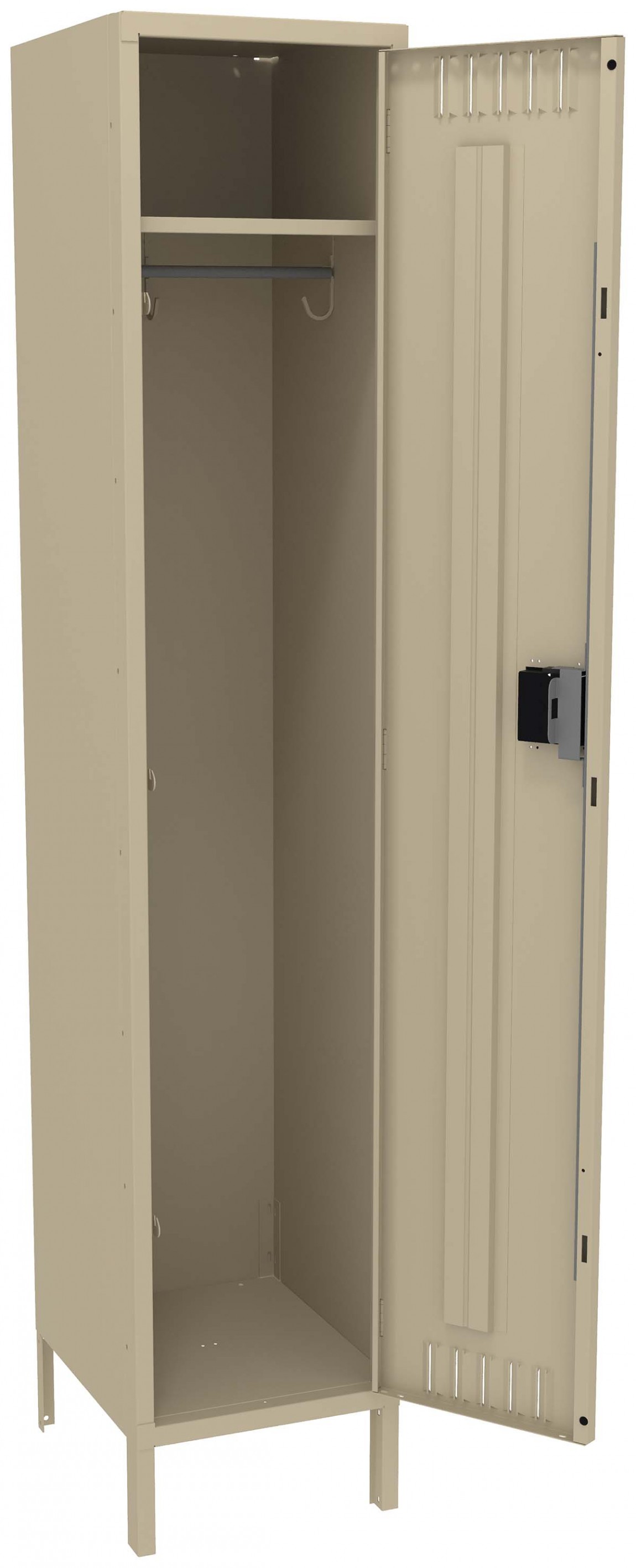Sand Large Single Locker with Legs | Standard by Tennsco