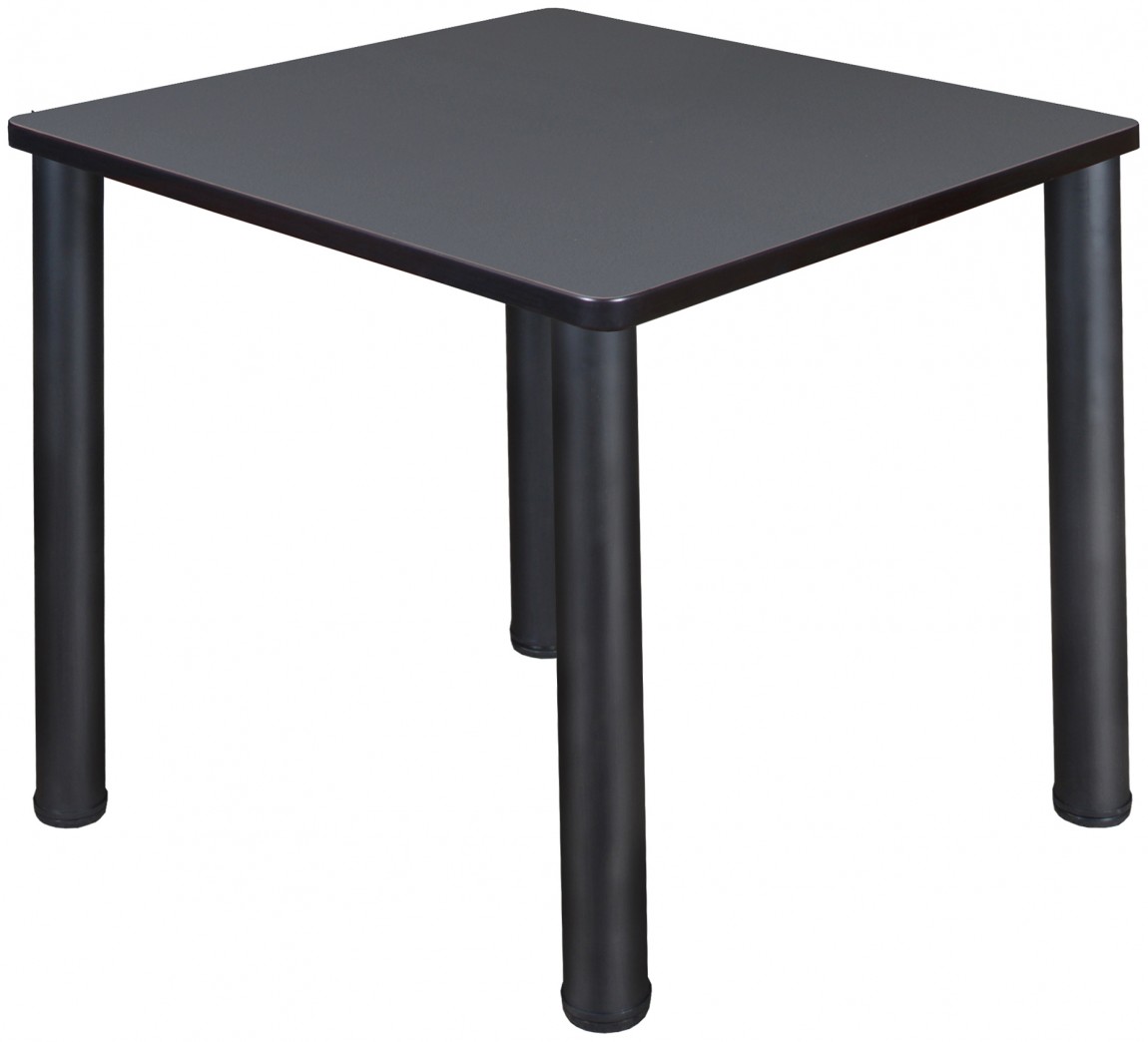 Grey Small Square Breakroom Table | Kee by Regency