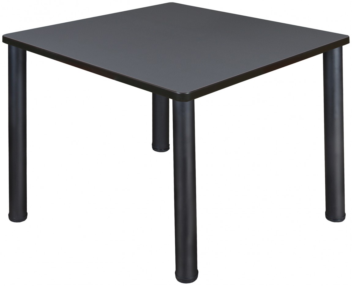 Grey Square Breakroom Table | Kee by Regency