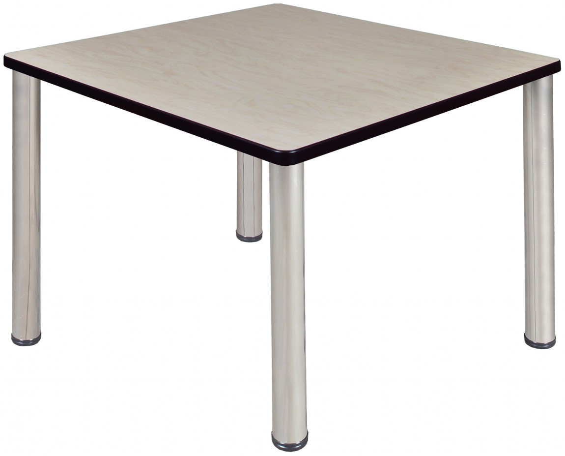 Maple Large Square Breakroom Table | Kee by Regency