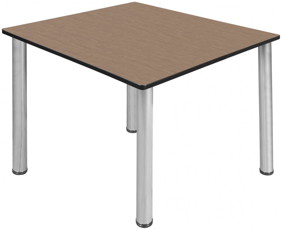 Noble Oak Large Square Breakroom Table | Kee by Regency