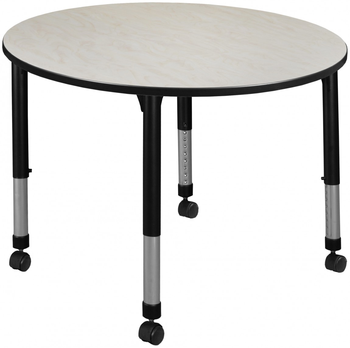 Maple Large Rolling Classroom Table | Kee by Regency