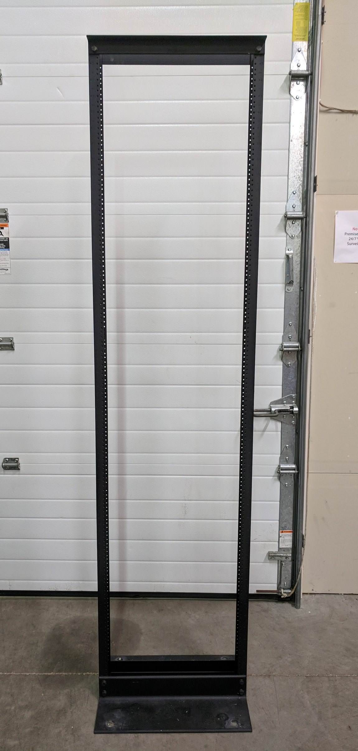 Black Metal Server Rack