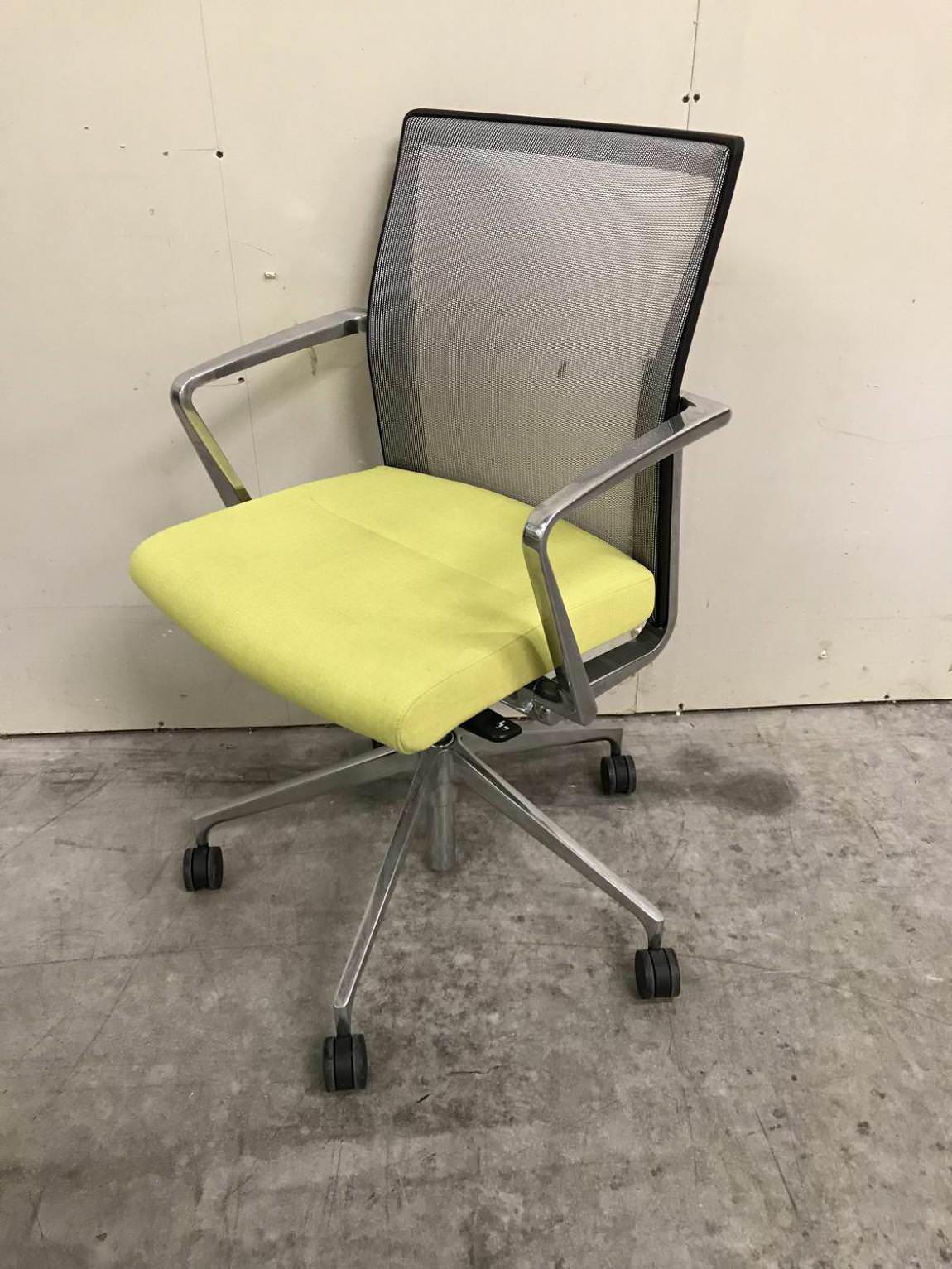Silver Genesis at Work Mesh Back Office Chair by Genesis at Work