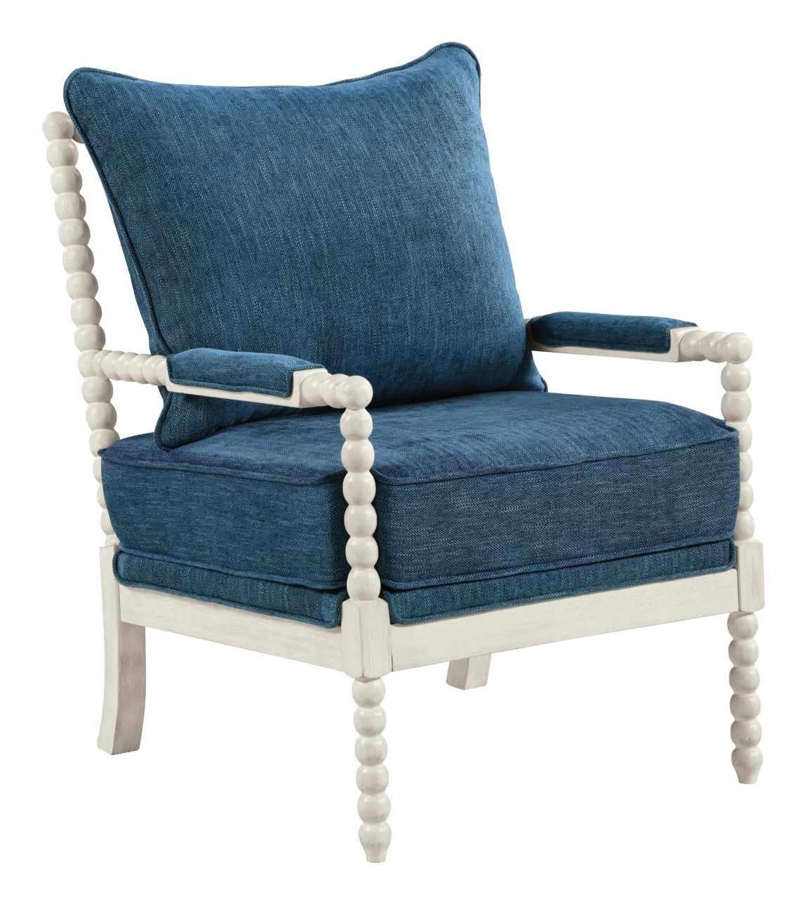 Navy Kaylee Spindle Chair | Work Smart by Office Star Products