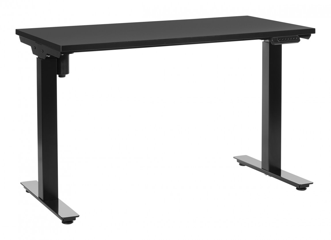 Black Height Adjustable Desk | Prado by Office Star Products